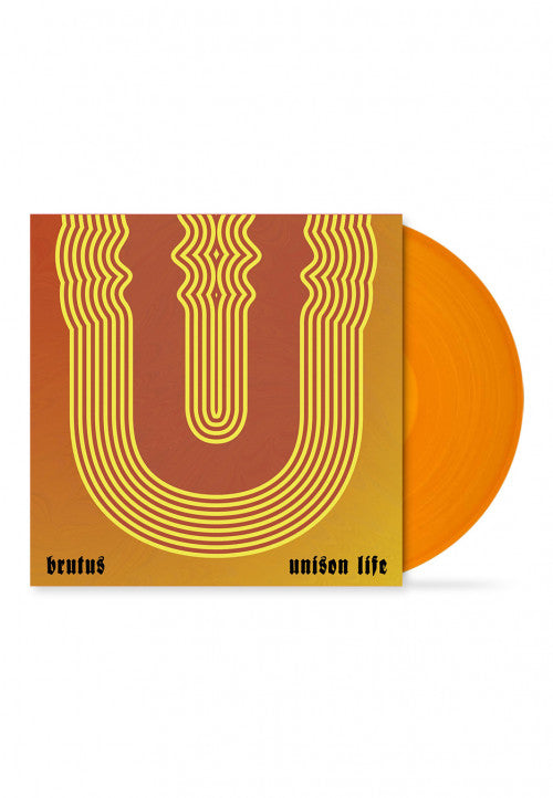 BRUTUS 'UNISON LIFE' LP - TRANSPARENT ORANGE – Veeps Inc