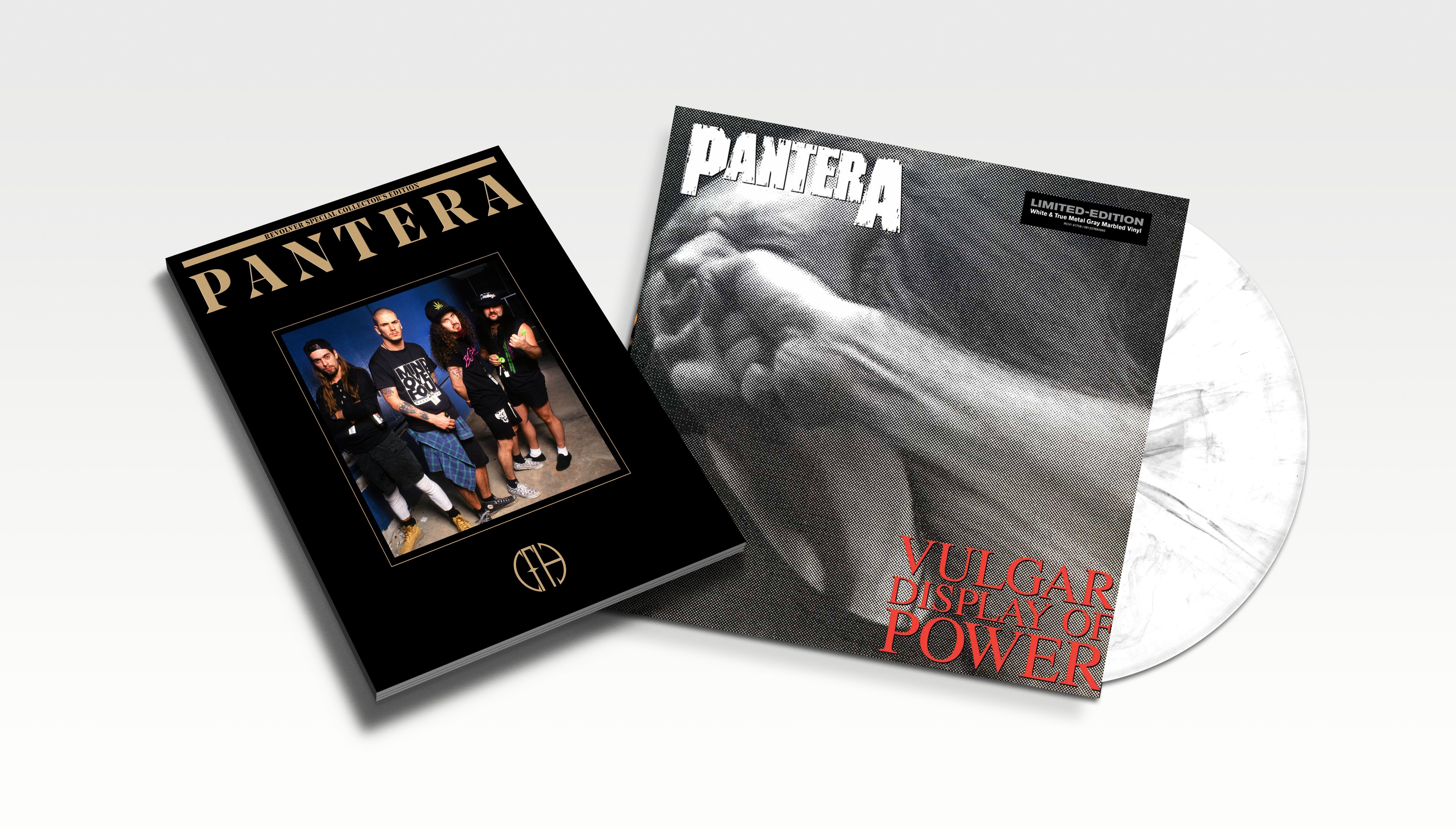 Pantera 'Vulgar Display of Power' LP & Book Special Collector's Edition ...
