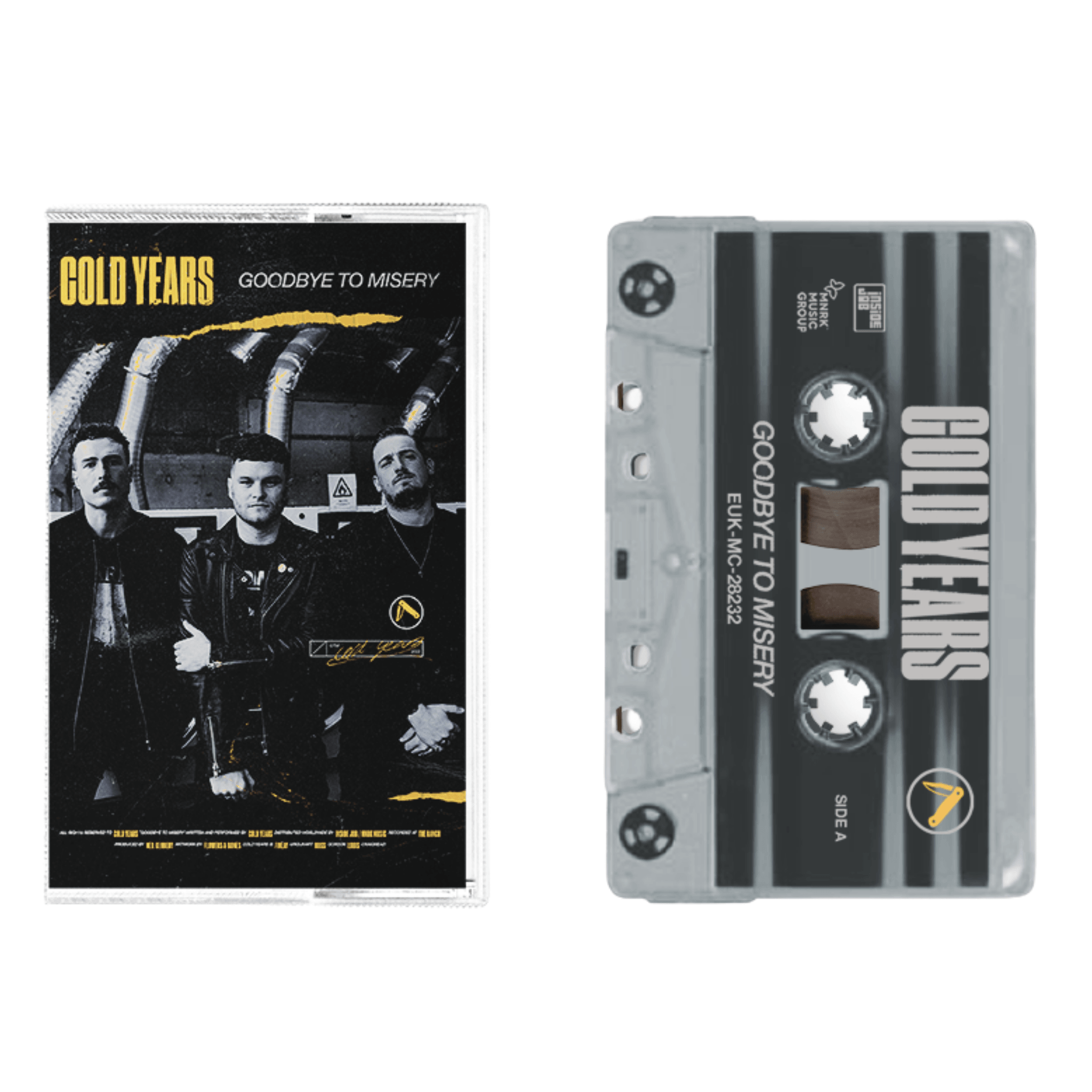COLD YEARS 'GOODBYE TO MISERY' CASSETTE (Gray) – Veeps Inc
