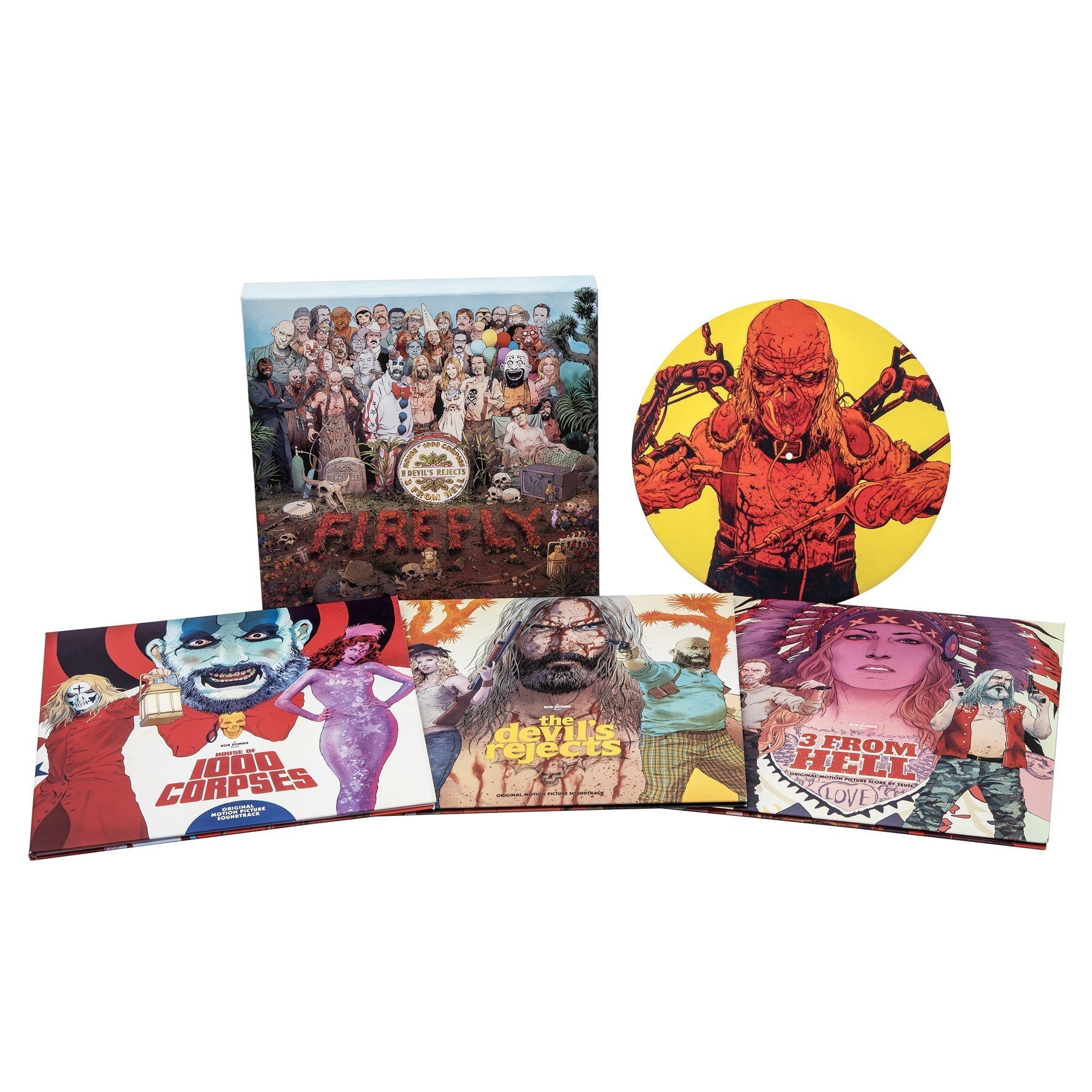 ROB ZOMBIE'S FIREFLY SOUNDTRACK TRILOGY 6LP BOX SET – Veeps Inc