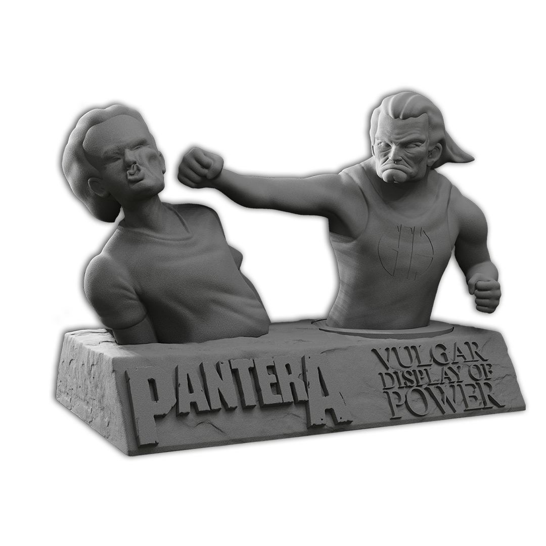 PANTERA: VULGAR DISPLAY OF POWER PUNCHING RESIN STATUE - LTD. 1000 ...
