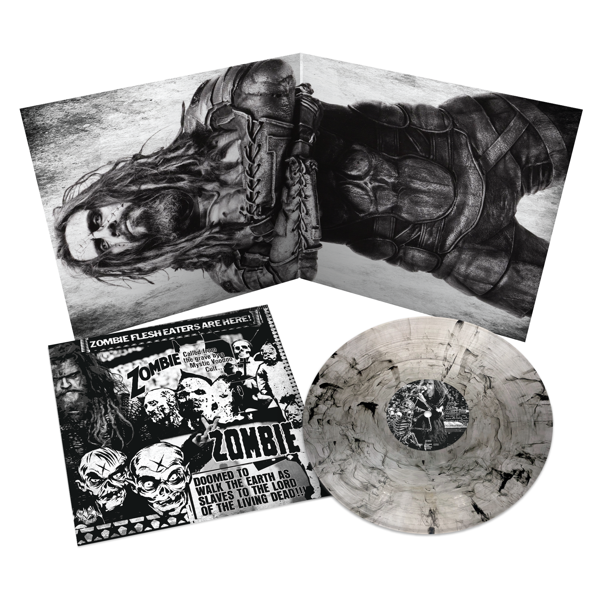 ROB ZOMBIE ‘THE GREAT SATAN’ LP - EXCLUSIVE - LTD. 1000 - CLEAR/BLACK ...