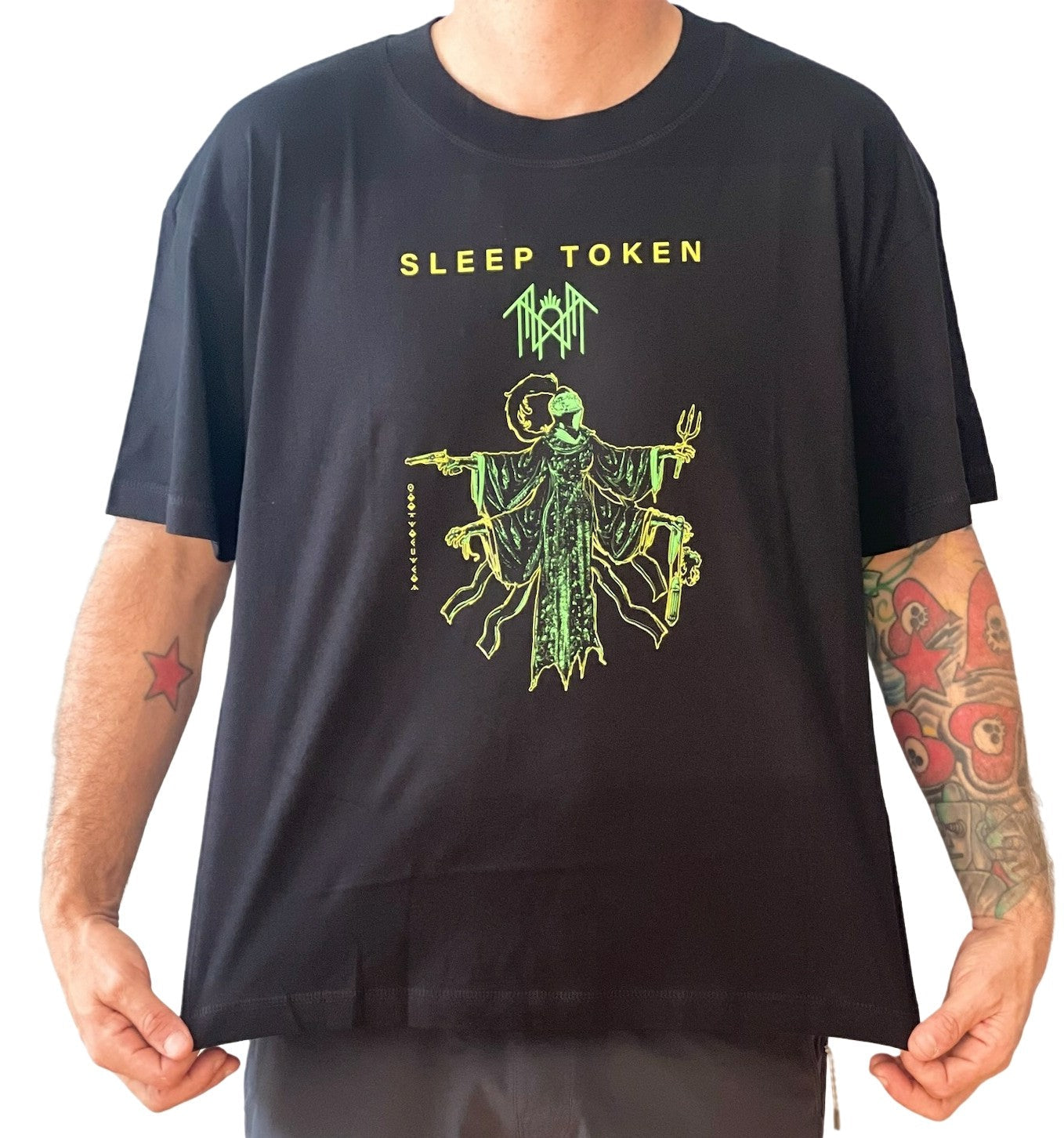 SLEEP TOKEN 'SLEEP TOKEN' OVERSIZED CROPPED T-SHIRT – Veeps Inc