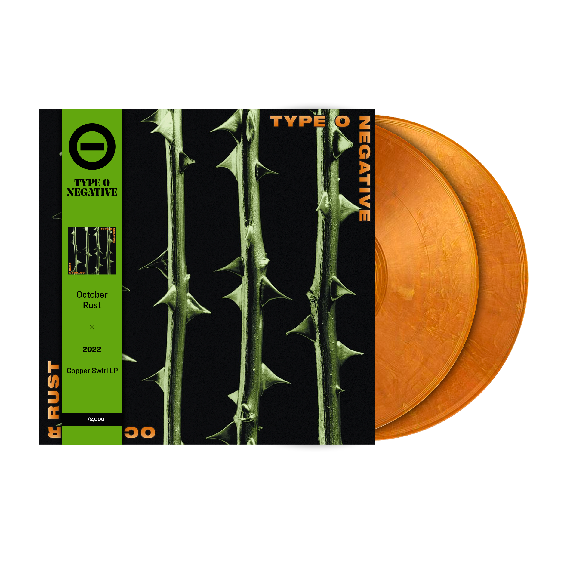 REVOLVER x TYPE O NEGATIVE 'OCTOBER RUST' – LP + BOOK OF TYPE O NEGATI ...