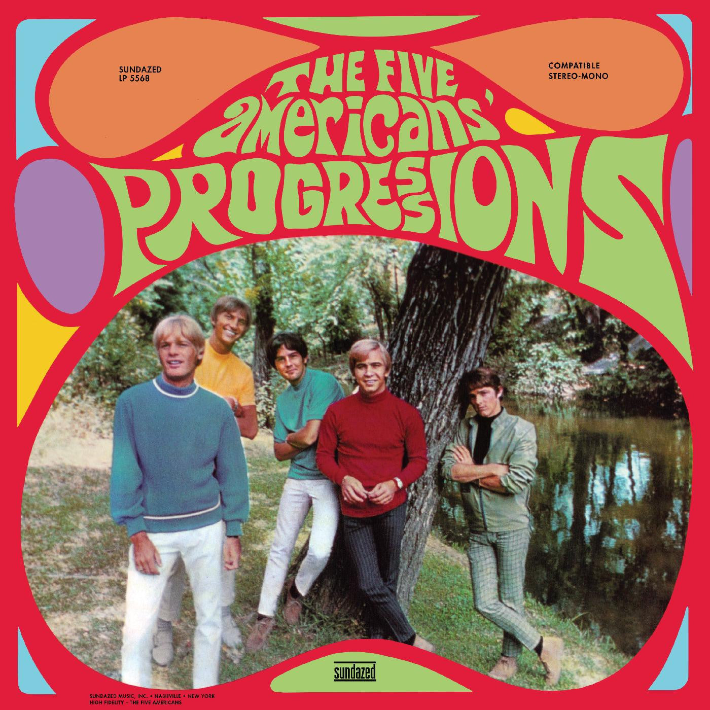THE FIVE AMERICANS 'PROGRESSIONS' GOLD LP – Veeps Inc